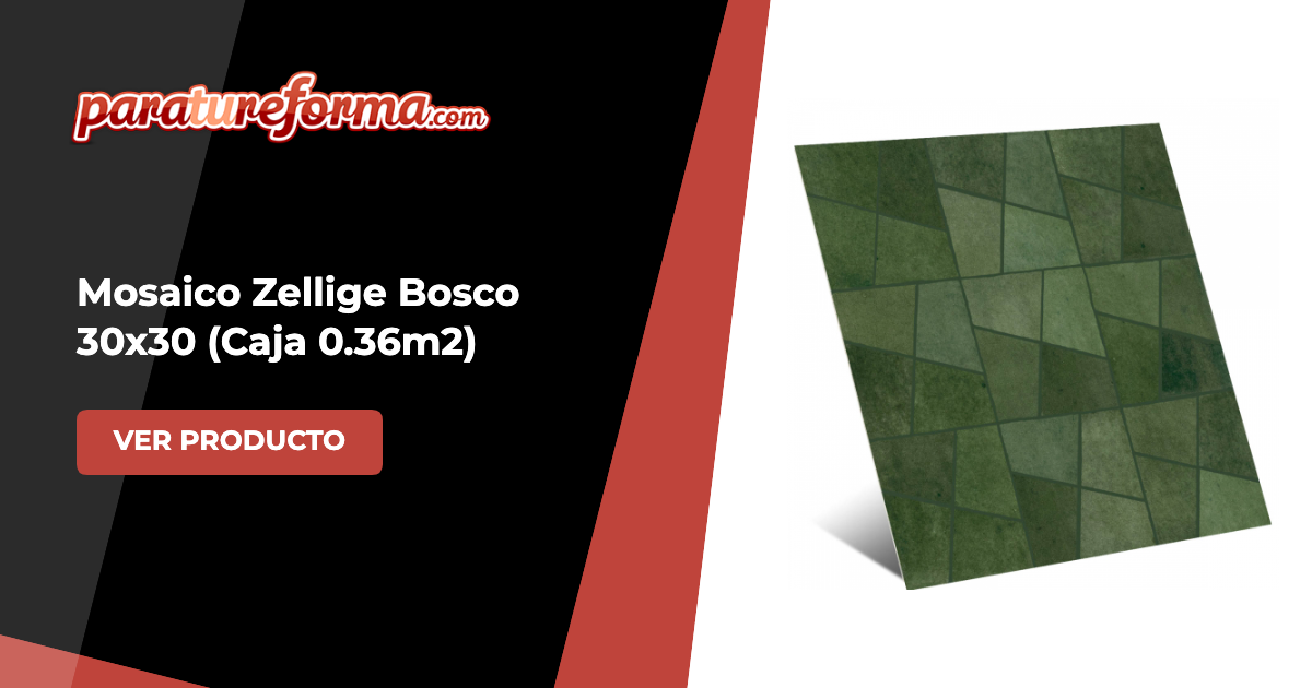 Mosaico Zellige Bosco 30x30 (Caja 0.36m2)