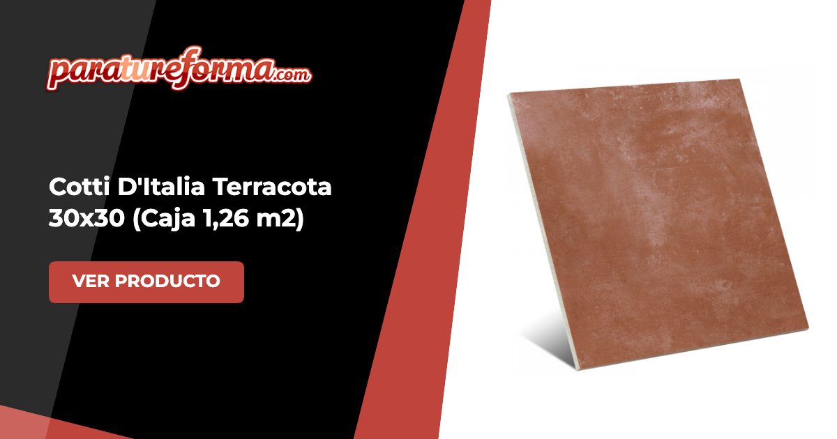 Cotti D'Italia Terracota 30x30 (Caja 1,26 m2)