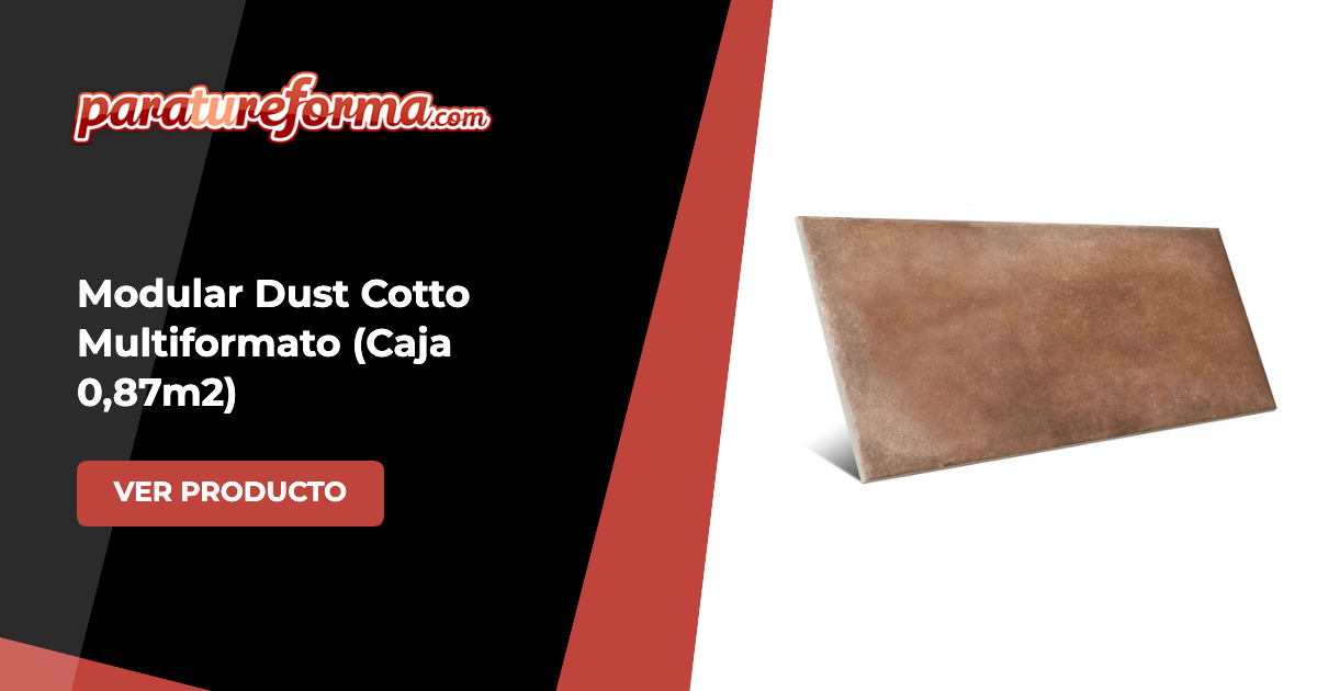 Modular Dust Cotto Multiformato (Caja 0,87m2)