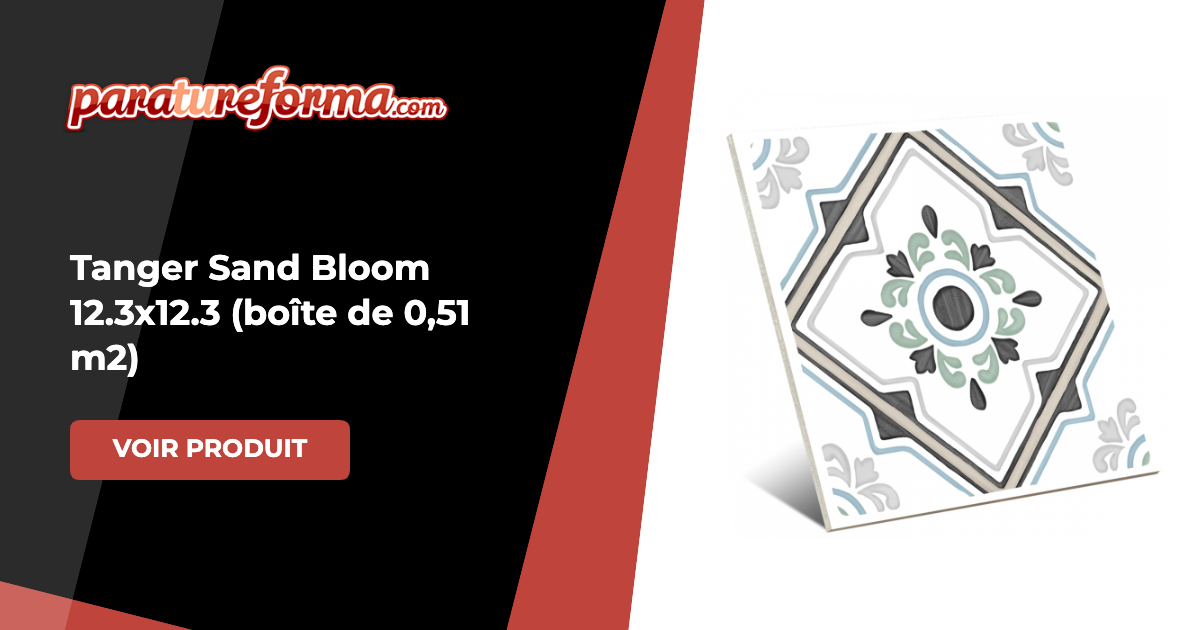 Acheter Tanger Sand Bloom 12.3x12.3 (boîte de 0.51 m2)