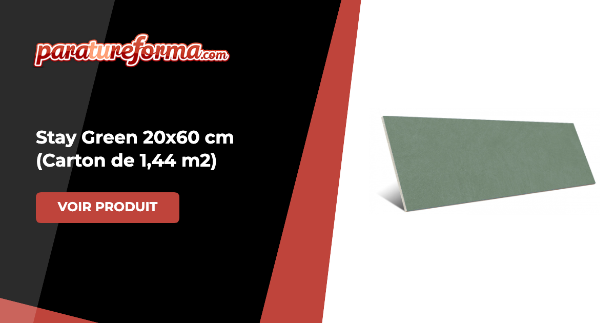 Stay Green 20x60 cm (Carton de 1,44 m2)