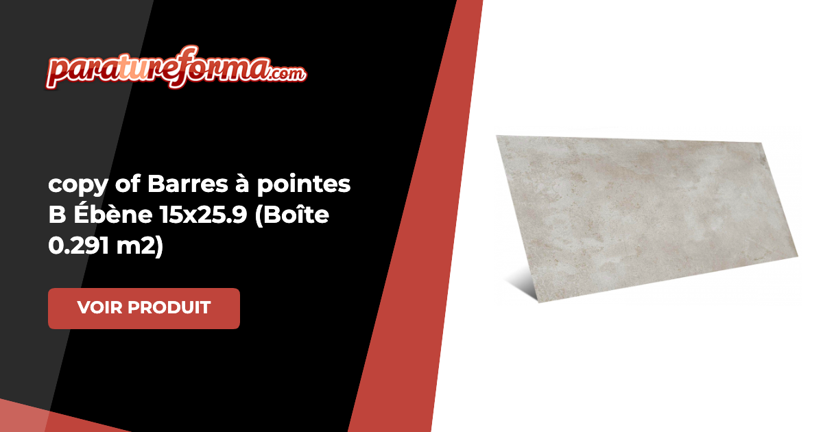 Carré multicolore 30x60 (Boîte 1,08 m2)
