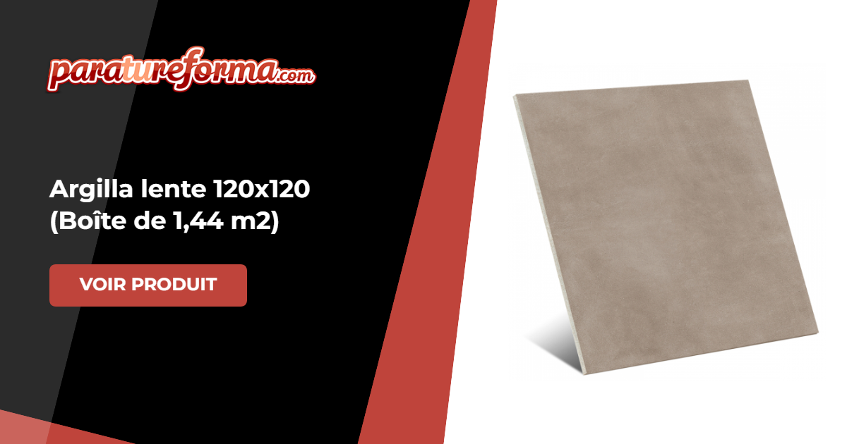 Argilla lente 120x120 (Boîte de 1,44 m2)