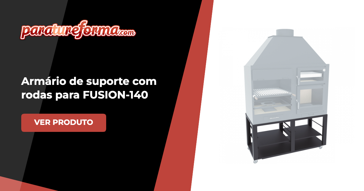 Armário de suporte com rodas para FUSION-140